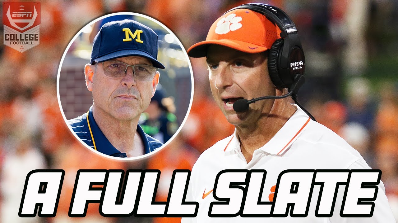 How to evaluate Georgia + Harbaugh’s return & troubles for Dabo Swinney ...