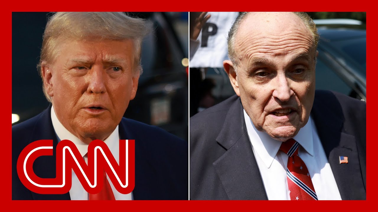Trump headlining $100,000-a-plate fundraiser for Rudy Giuliani. Hear ...