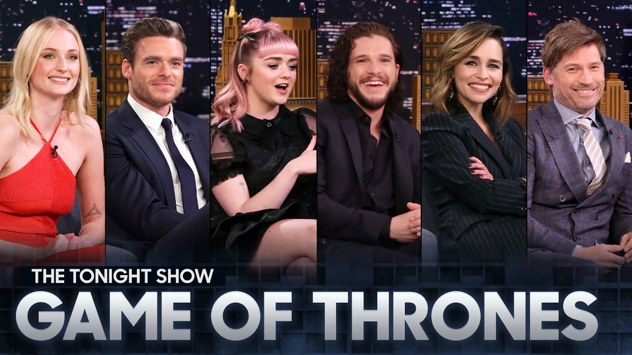 The Game of Thrones Cast Featuring Sophie Turner, Emilia Clarke, Kit ...