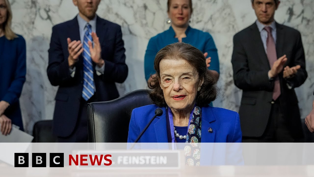 Dianne Feinstein: 'Pioneering' US Senator dies aged 90 - BBC News - The ...