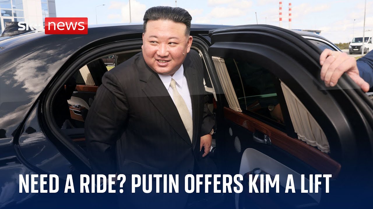 Vladimir Putin offers Kim Jong Un a lift in his limousine - The Global ...