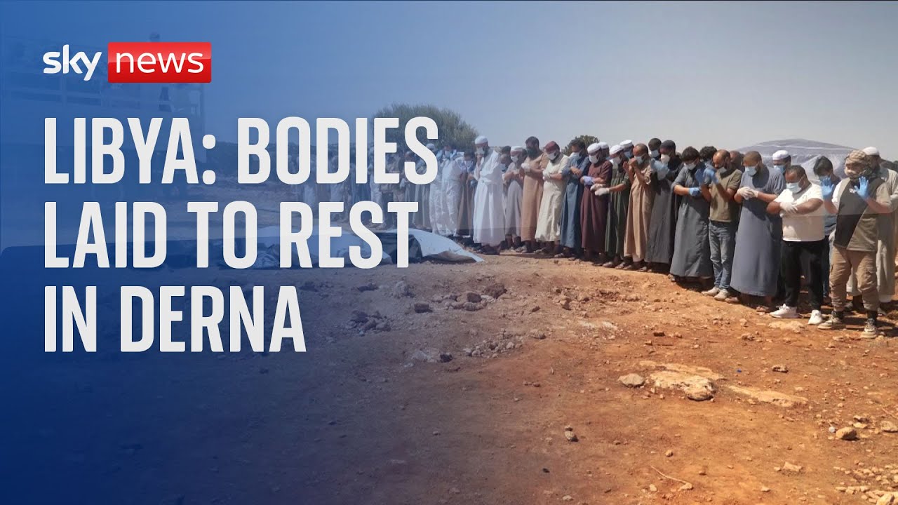 Libya floods: Bodies laid to rest in Derna as death toll climbs - The ...