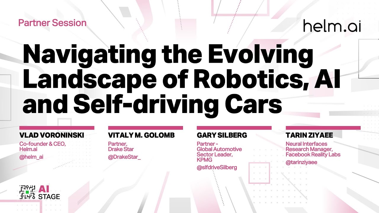 Navigating the Evolving Landscape of robotics, AI and self-driving cars ...