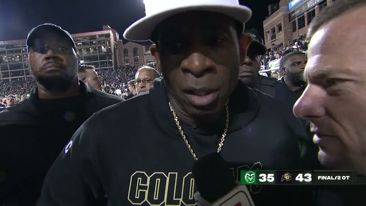 Deion Sanders: Colorado overcame a ‘tremendous amount of adversity’ to ...
