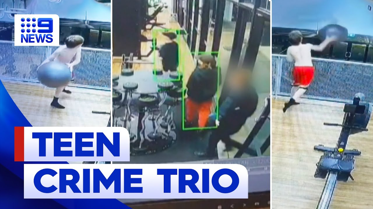 Shocking footage emerges of teen rampage as youth crime wave grips ...