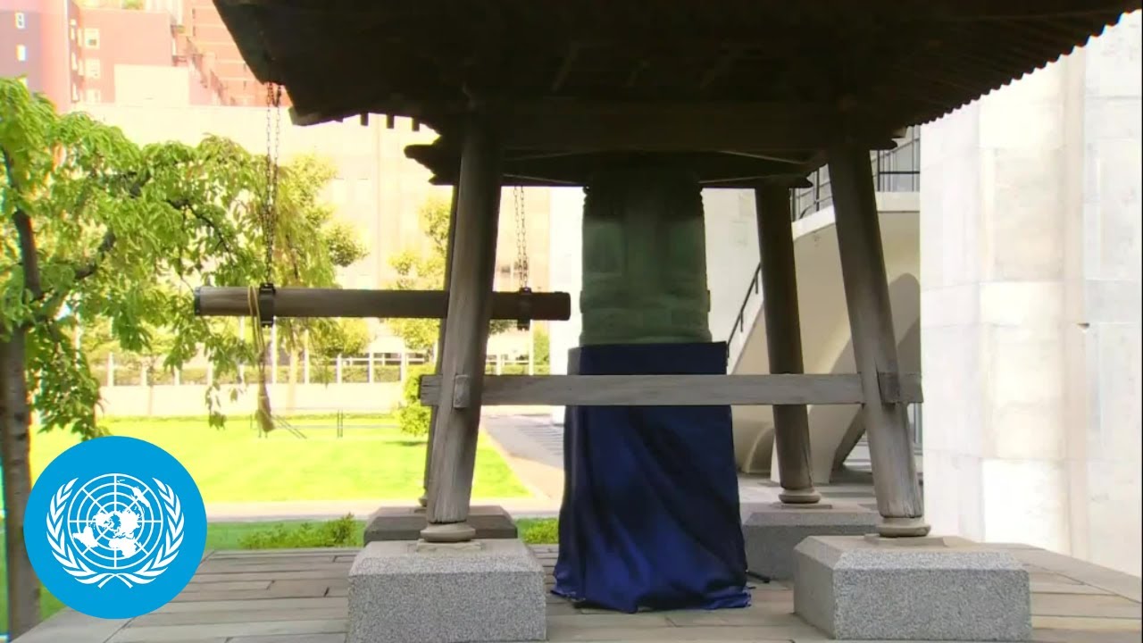 UN Peace Bell Ceremony 2023 | International Day of Peace Celebration ...