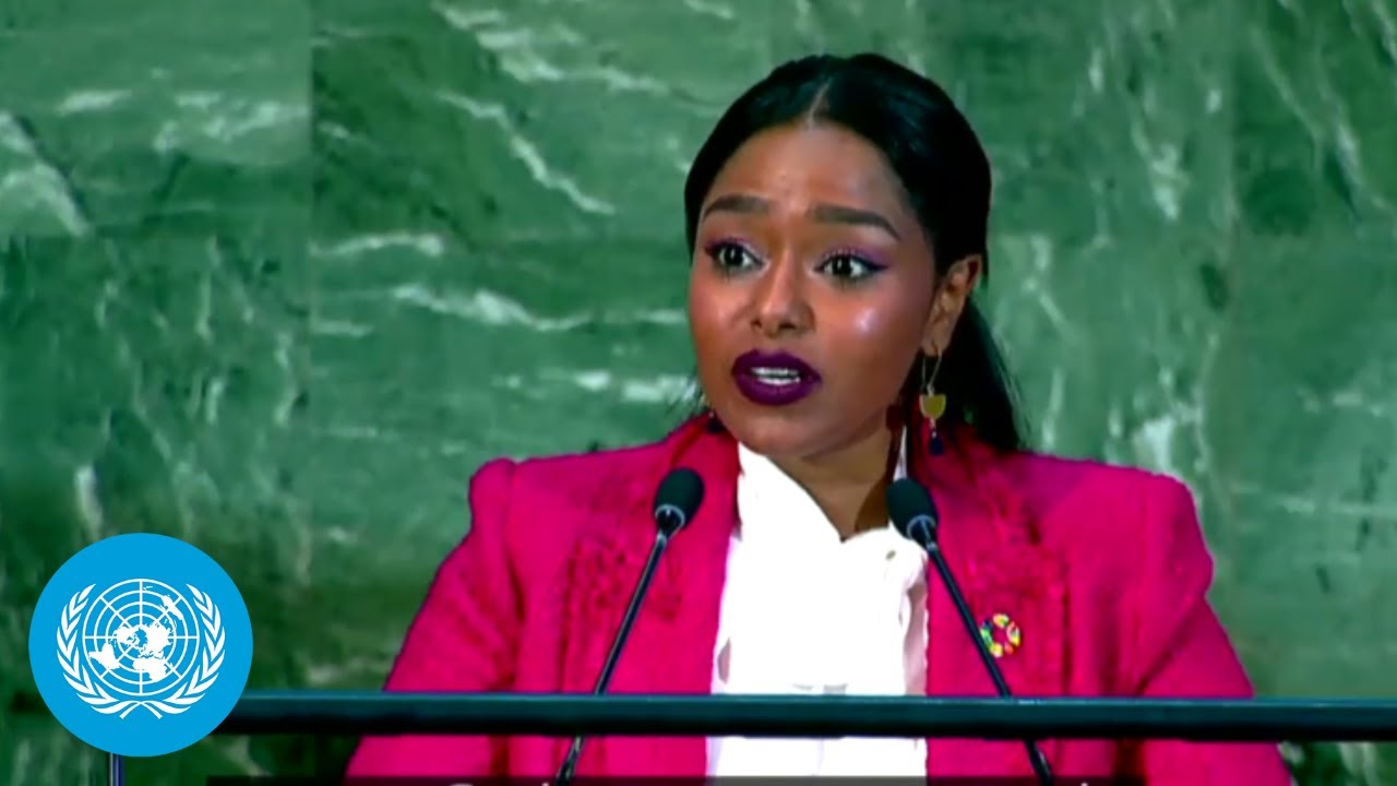 Youth Representative: Ayakha Melithafa, at the SDG Summit | United ...