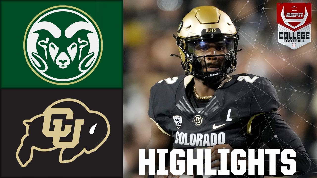 Colorado State Rams vs. Colorado Buffaloes | Full Game Highlights - The ...