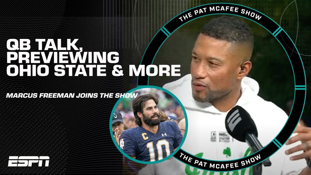 Marcus Freeman on Sam Hartman, Ohio State & National Championship ...