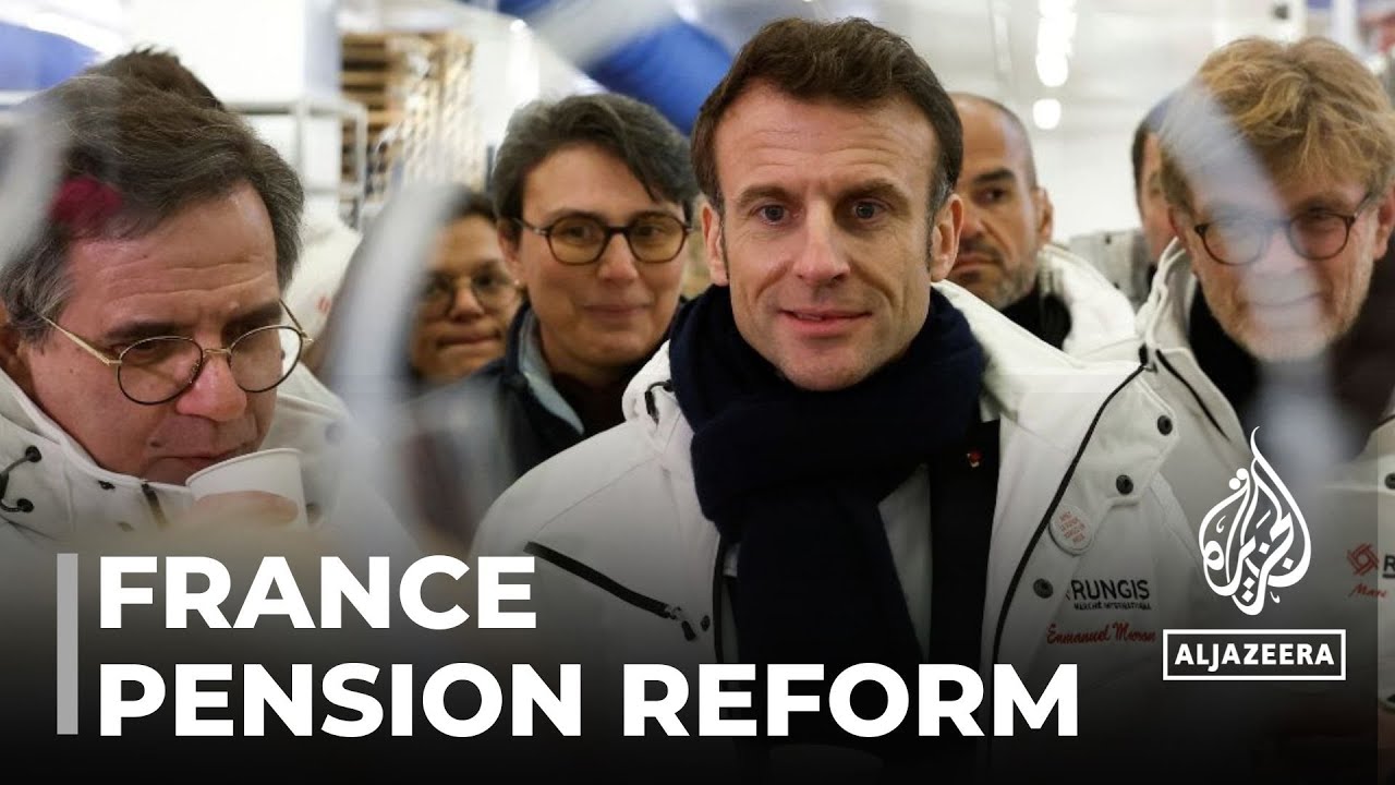 France: Macron’s controversial pension reform law comes into effect ...