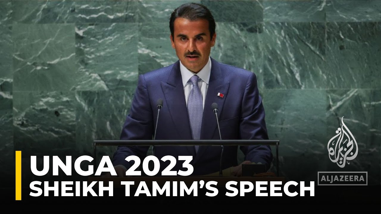 UNGA 2023: Sheikh Tamim calls for end of ‘injustice’ - The Global Herald