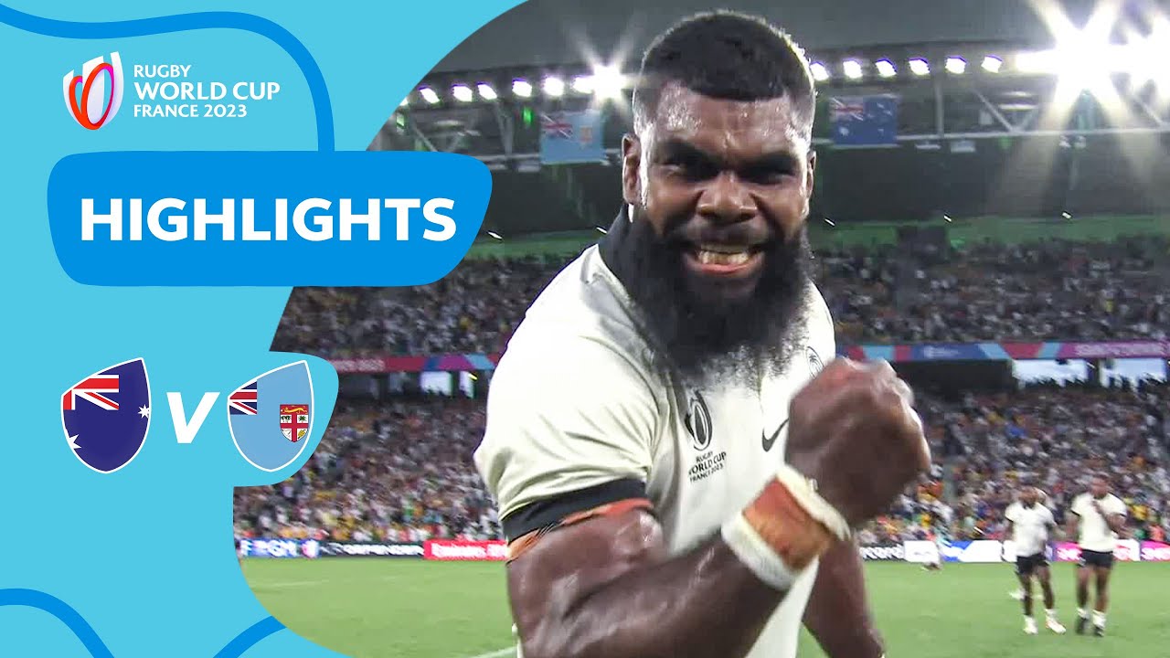 Fiji make HISTORY! | Australia v Fiji | Rugby World Cup 2023 Match ...