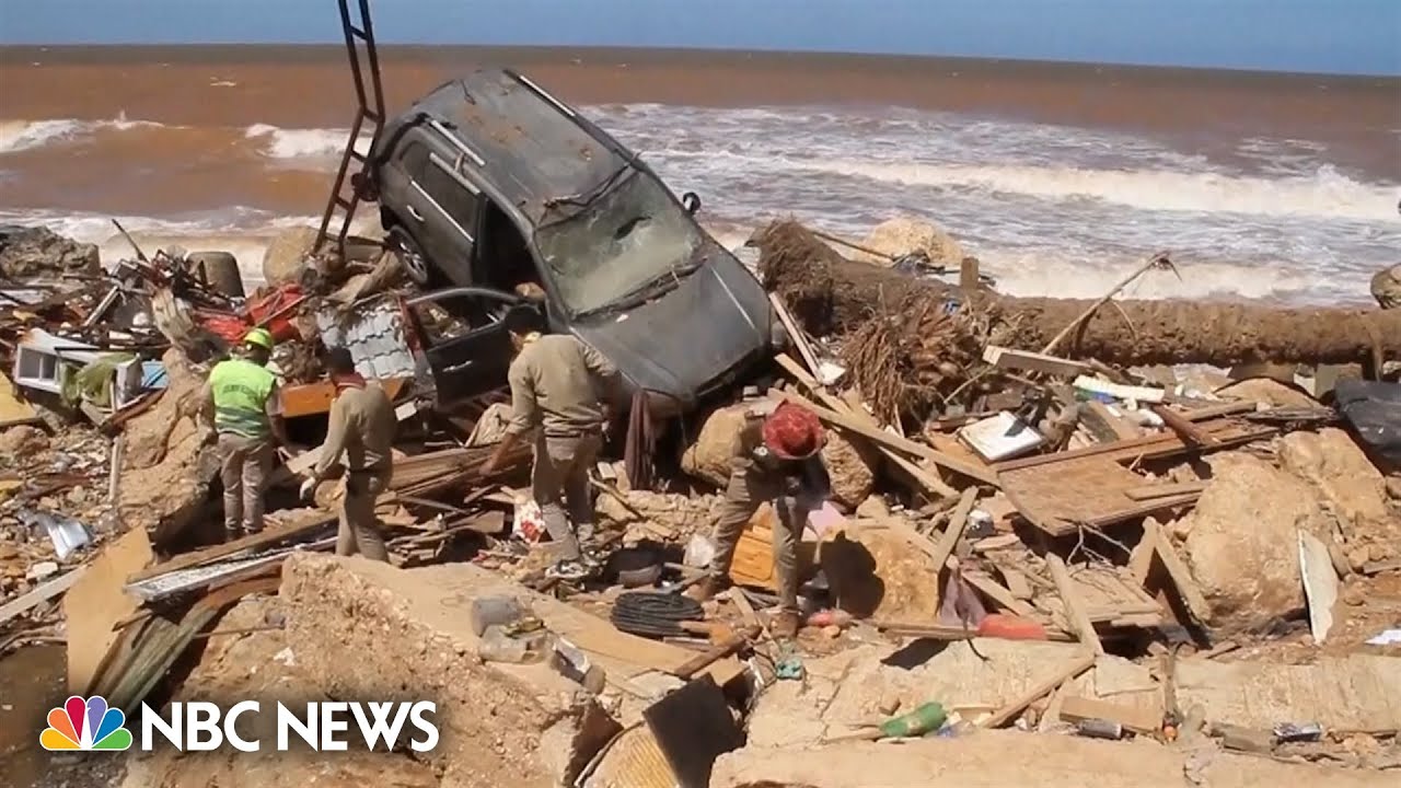 Eyewitness tells of 60-foot wall of water flooding Derna, Libya - The ...