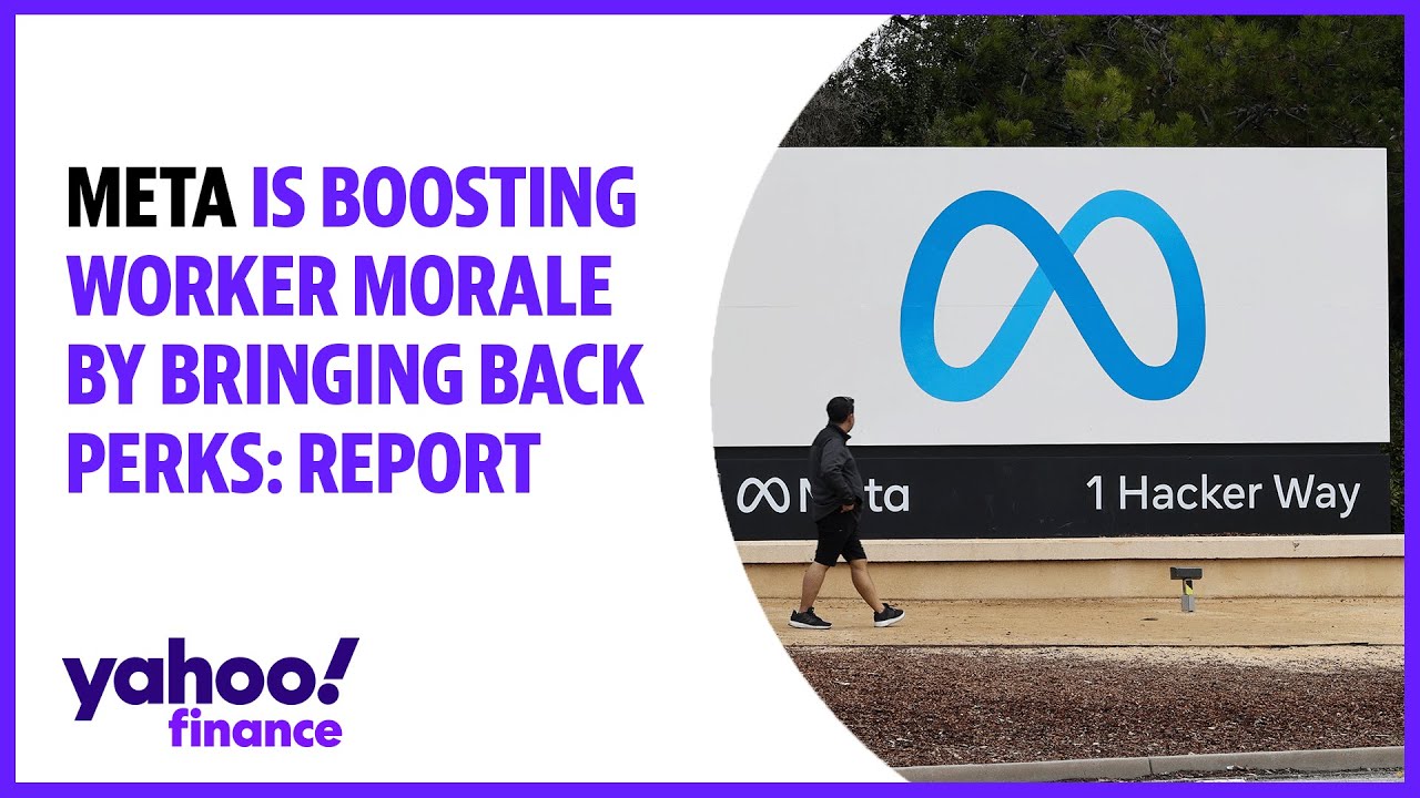 Meta boosting worker morale by bringing back perks: Report - The Global ...
