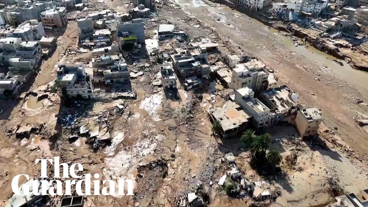 Libya: drone footage shows devastation in Derna - The Global Herald