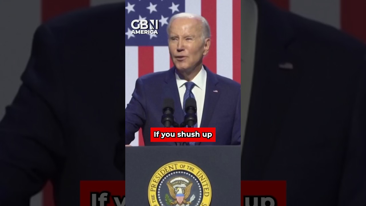 Biden tells eco activist to ‘SHUSH UP’ #Eco #ClimateChange #GBNAmerica ...