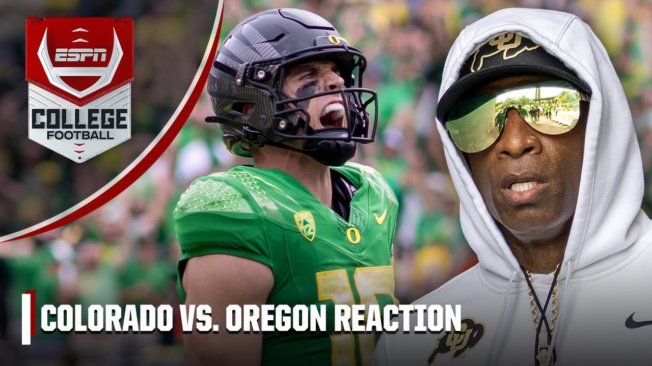 Oregon hands Deion & Colorado their first loss of the season [REACTION ...
