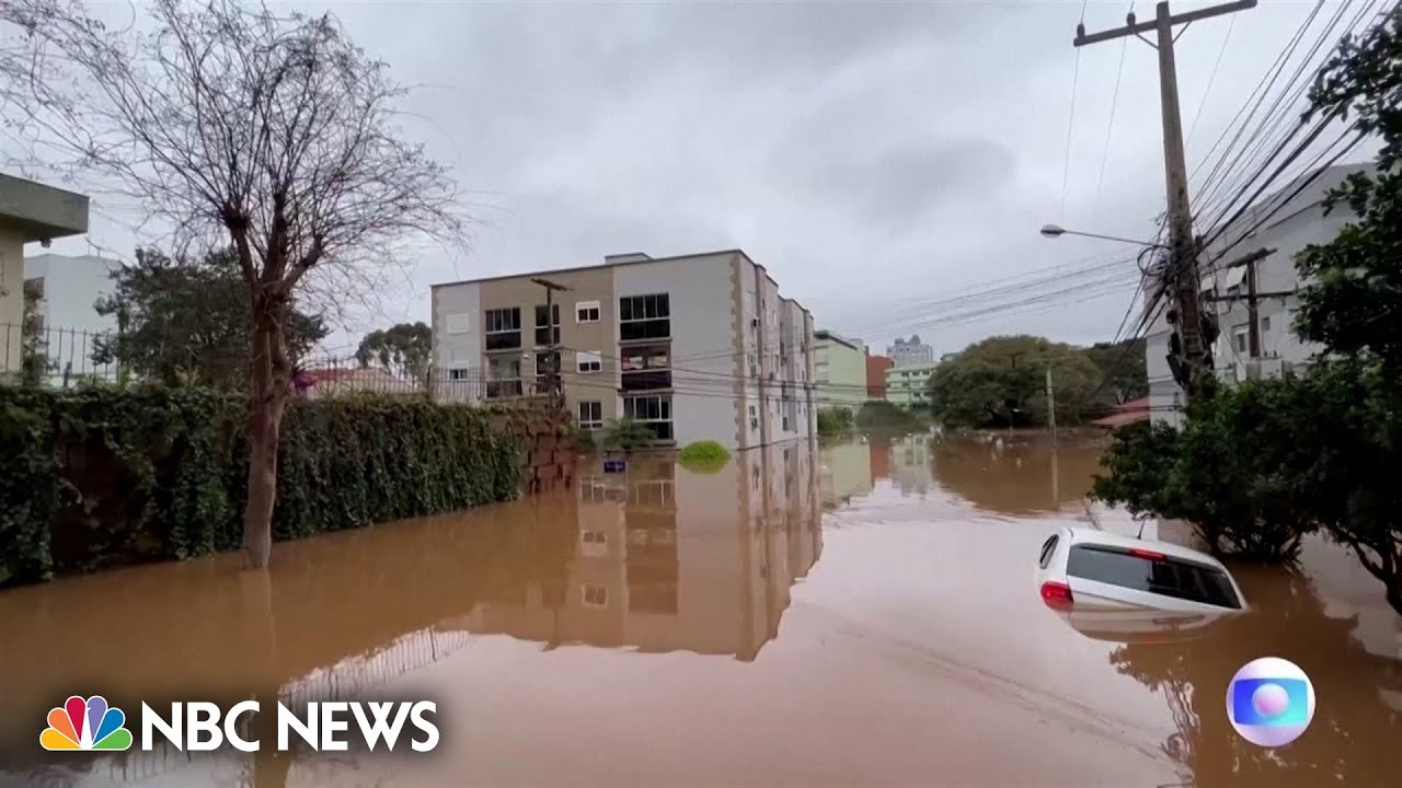 Video shows flooding in Brazil after severe storm leaves 21 dead - The ...