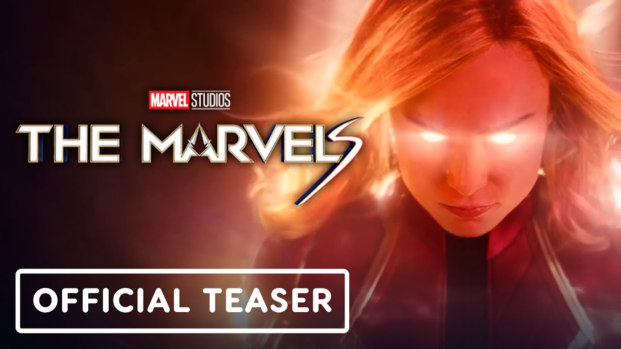 The Marvels - Official IMAX Teaser Trailer (2023) Brie Larson, Teyonah ...