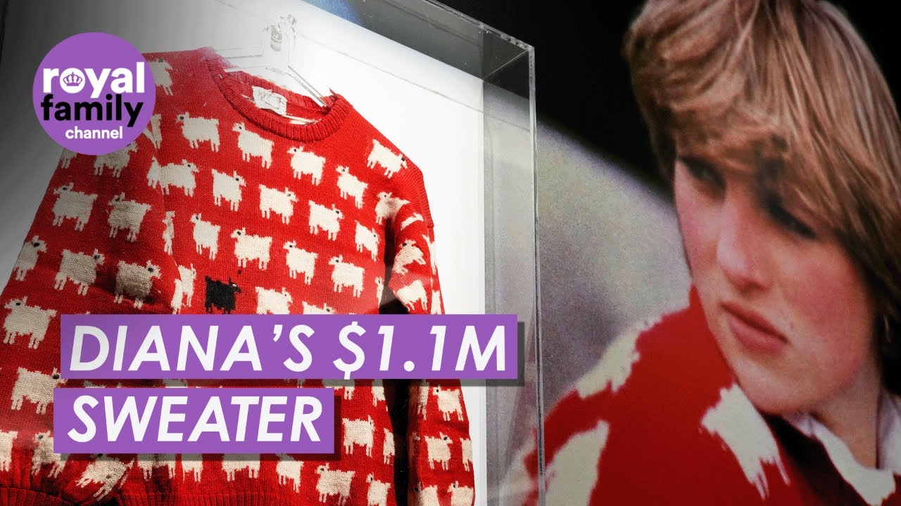 Princess Diana’s ICONIC Black Sheep Jumper Sells for UNBELIEVABLE Price ...