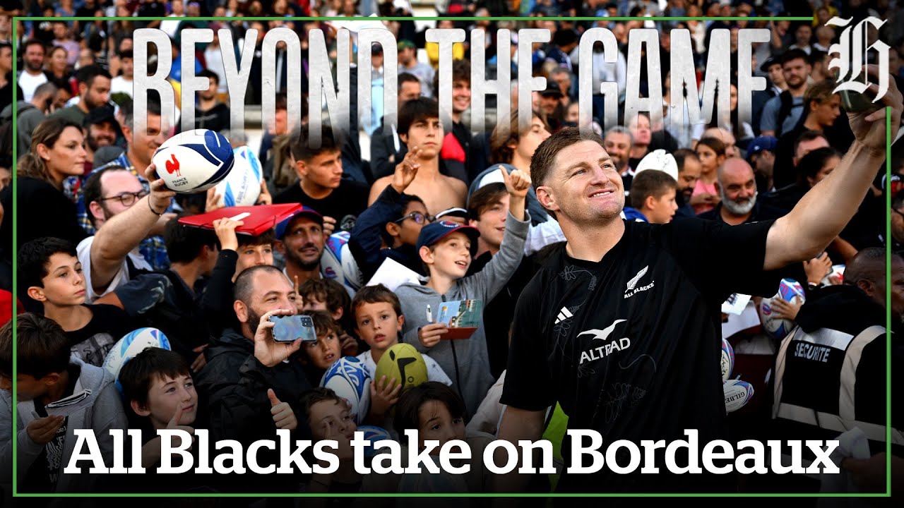 Rugby World Cup 2023: All Blacks take on Bordeaux as fans flock to ...
