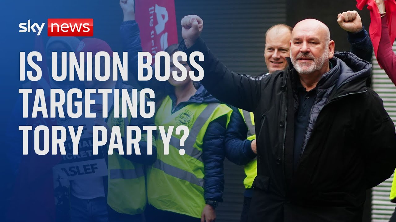 Rail strikes: Union boss 'targeting the Tory party conference' - The ...