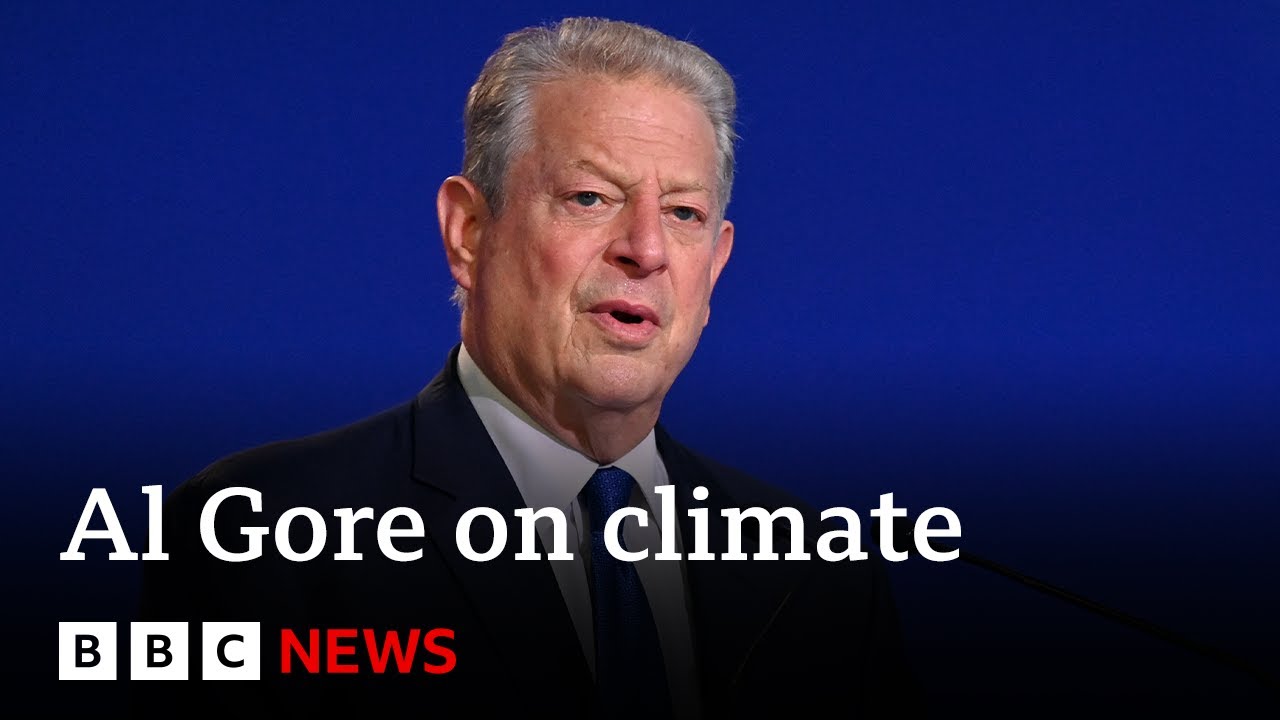 Climate crisis at 'new level of seriousness' says Al Gore - BBC News ...