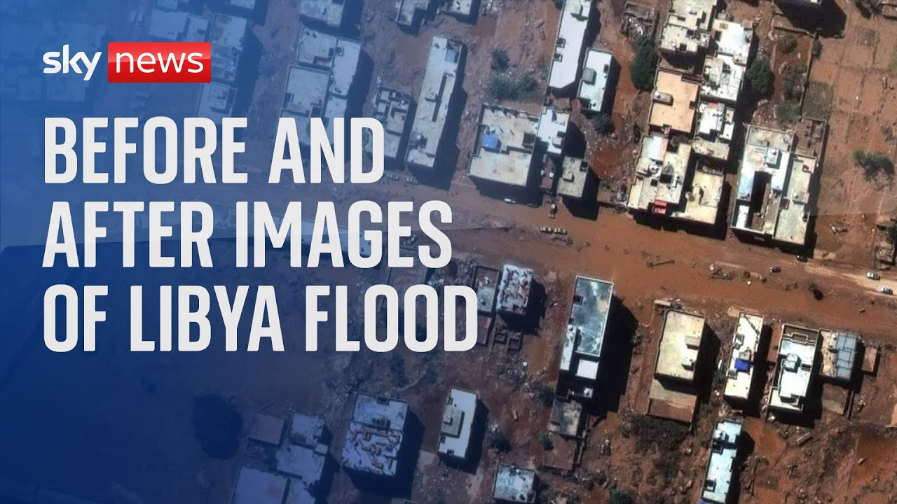 Libya floods: Before and after satellite images - The Global Herald