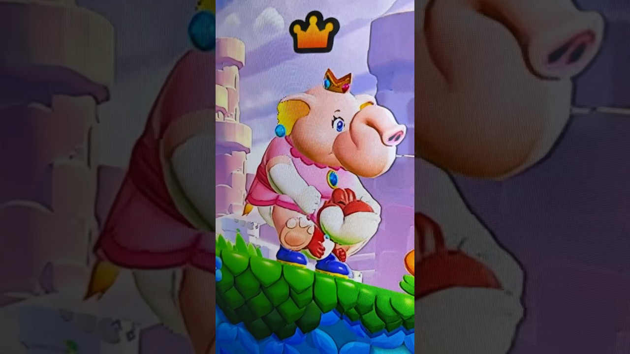 Yoshi carrying Elephant Princess Peach! #nintendolive #paxwest #pax # ...