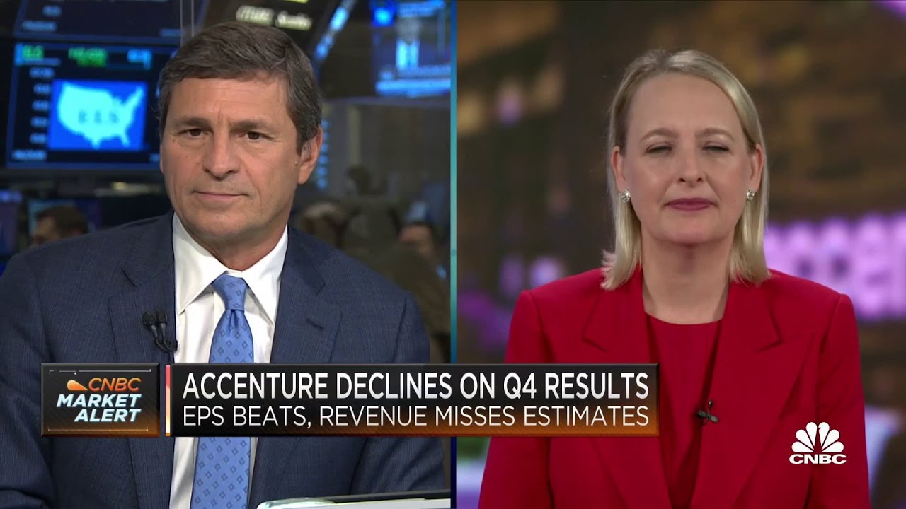 Accenture CEO: Seeing a lot of client interest in changing the core of ...