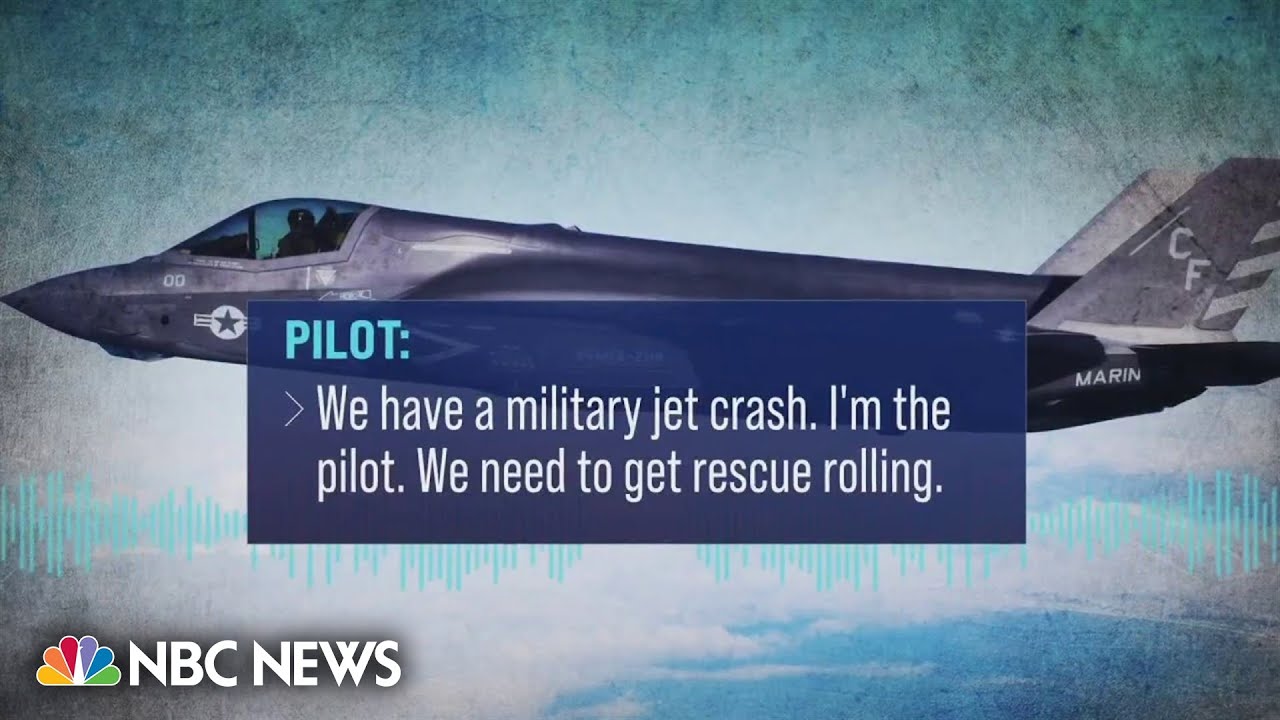 911 call reveals new details about the F-35 jet that went missing - The ...