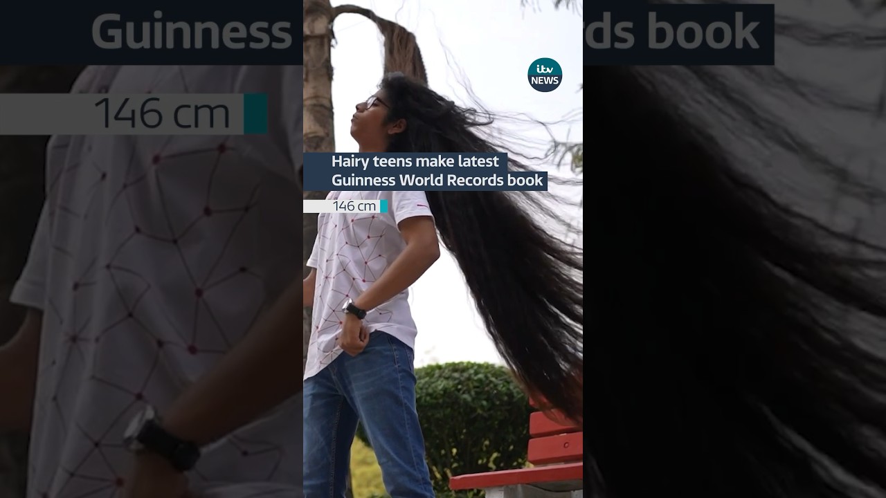 Who’s in the latest Guinness World Records book? #itvnews # ...