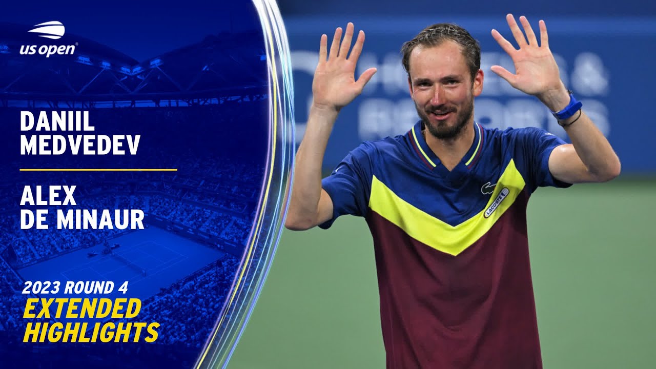Daniil Medvedev vs. Alex De Minaur Extended Highlights | 2023 US Open Round 4 - The Global Herald
