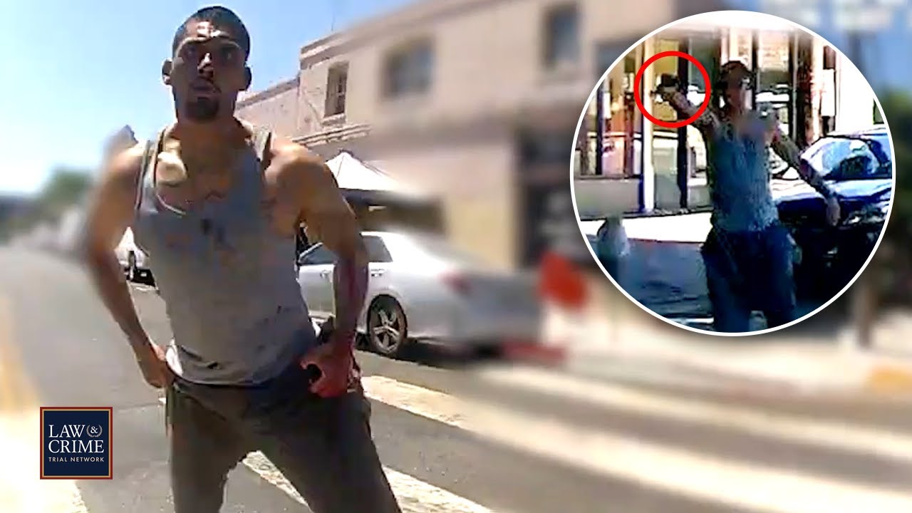 Armed Suspect Ambushes Lapd Officers Opens Fire Before Fleeing And
