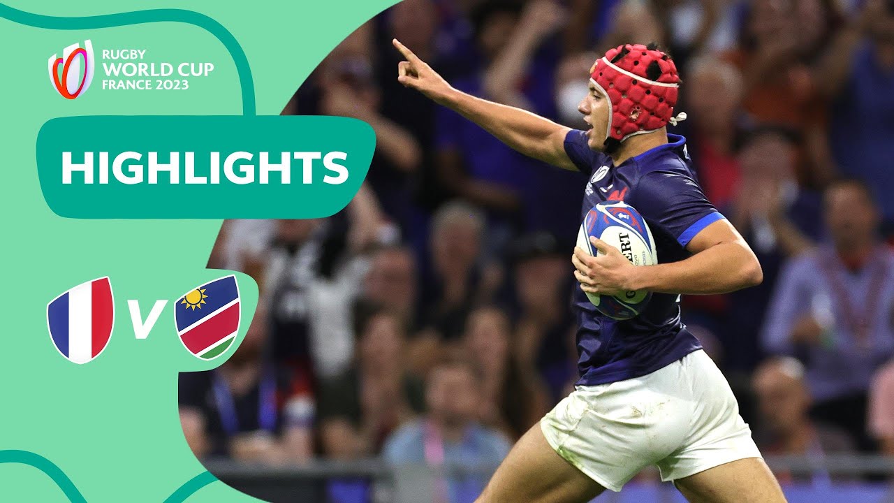 France break 16-year record! | France v Namibia | Rugby World Cup 2023 ...