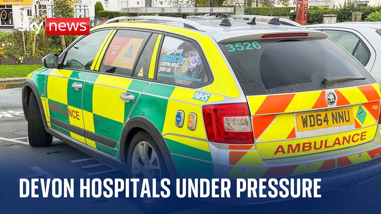 NHS hospitals in Devon enter 'highest level of escalation' after ...