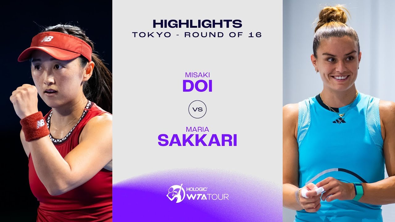 Misaki Doi vs. Maria Sakkari | 2023 Tokyo Round of 16 | WTA Match Highlights - The Global Herald