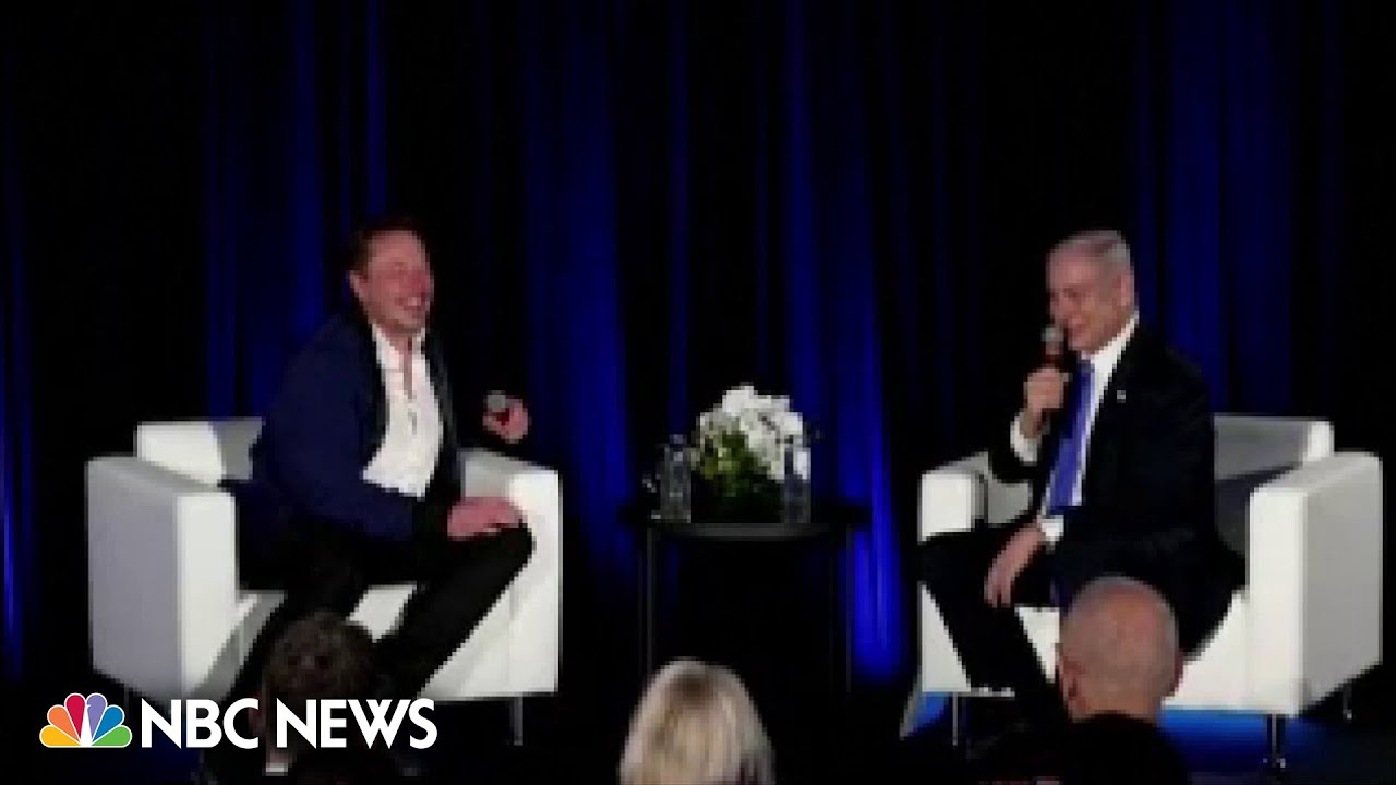 Musk, Netanyahu discuss antisemitism, artificial intelligence - The ...