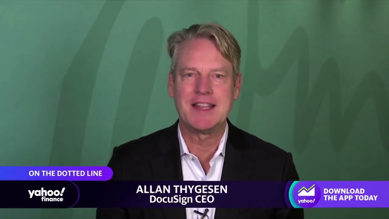 AI can 'take out a lot of friction' in drafting workflows: DocuSign CEO ...