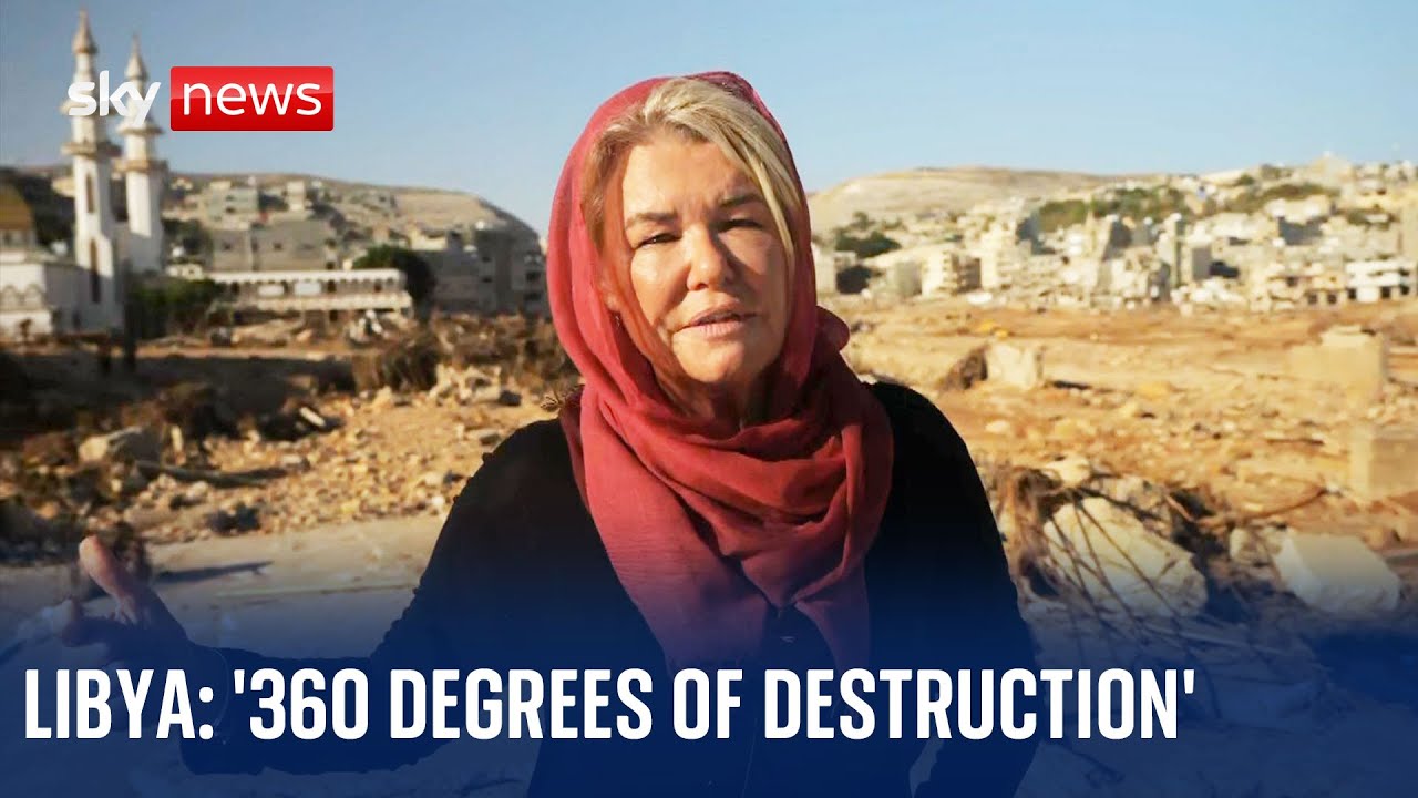 Libya floods: Disaster 'cut a swathe right through the centre of town ...