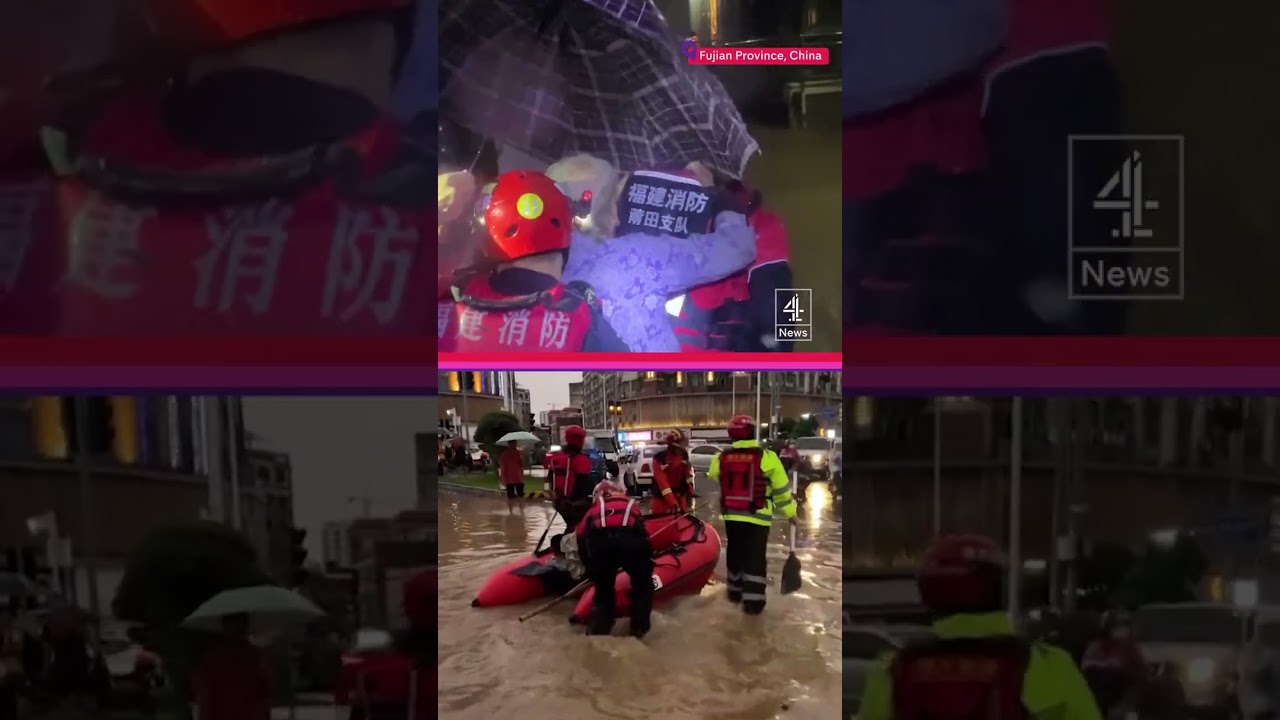 Thousands evacuatedas Typhoon Haikui causes chaos in China - The Global ...