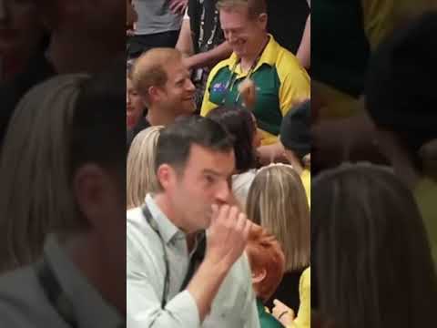 The Duke and Duchess of Sussex had fun with Australia fans at Invictus ...