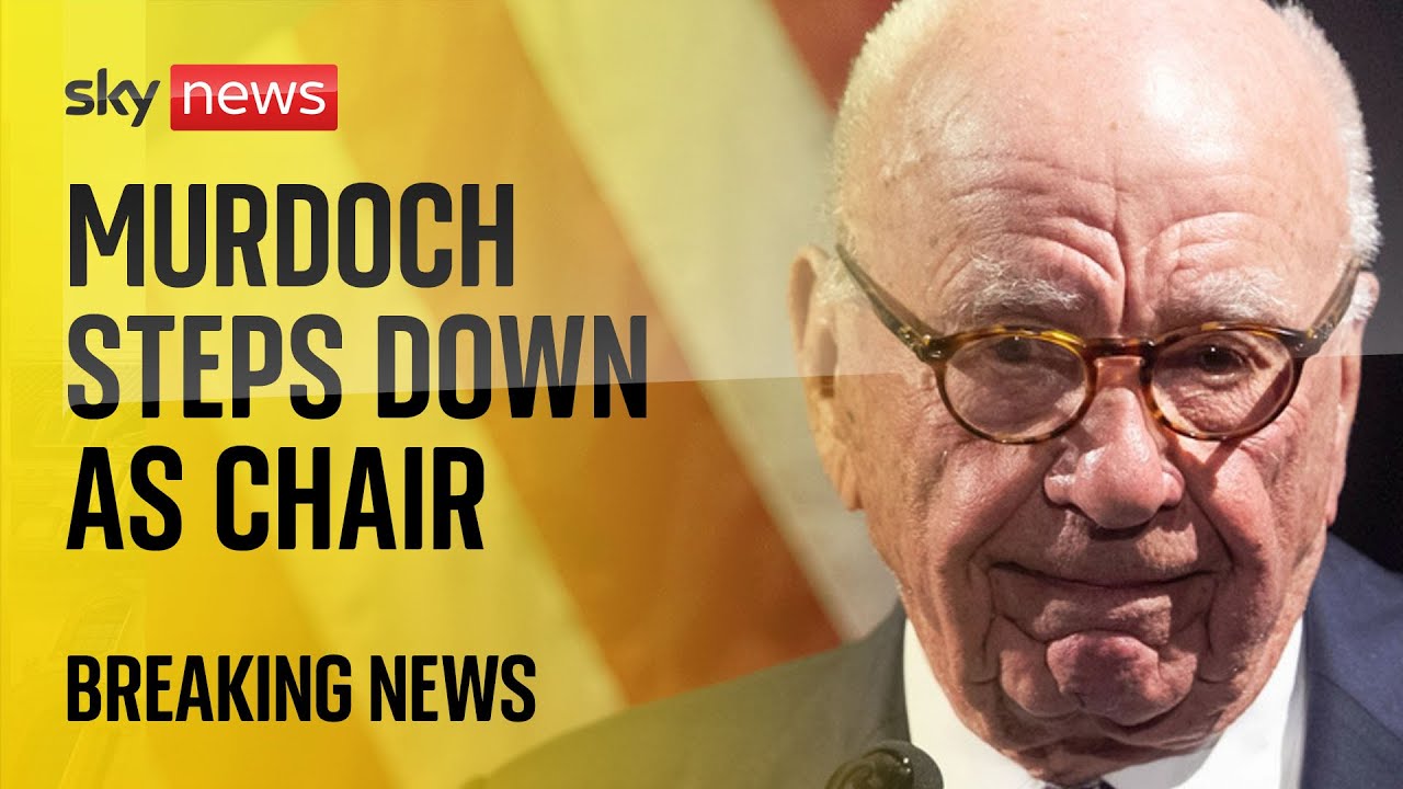 Rupert Murdoch stepping down as chair of Fox and News Corp - The Global ...