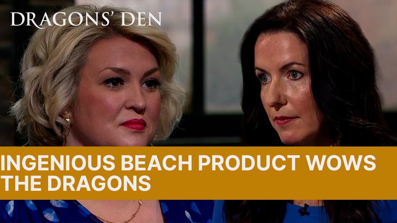 Ingenious Beach Product Wows The Dragons | SEASON 18 | Dragons' Den ...