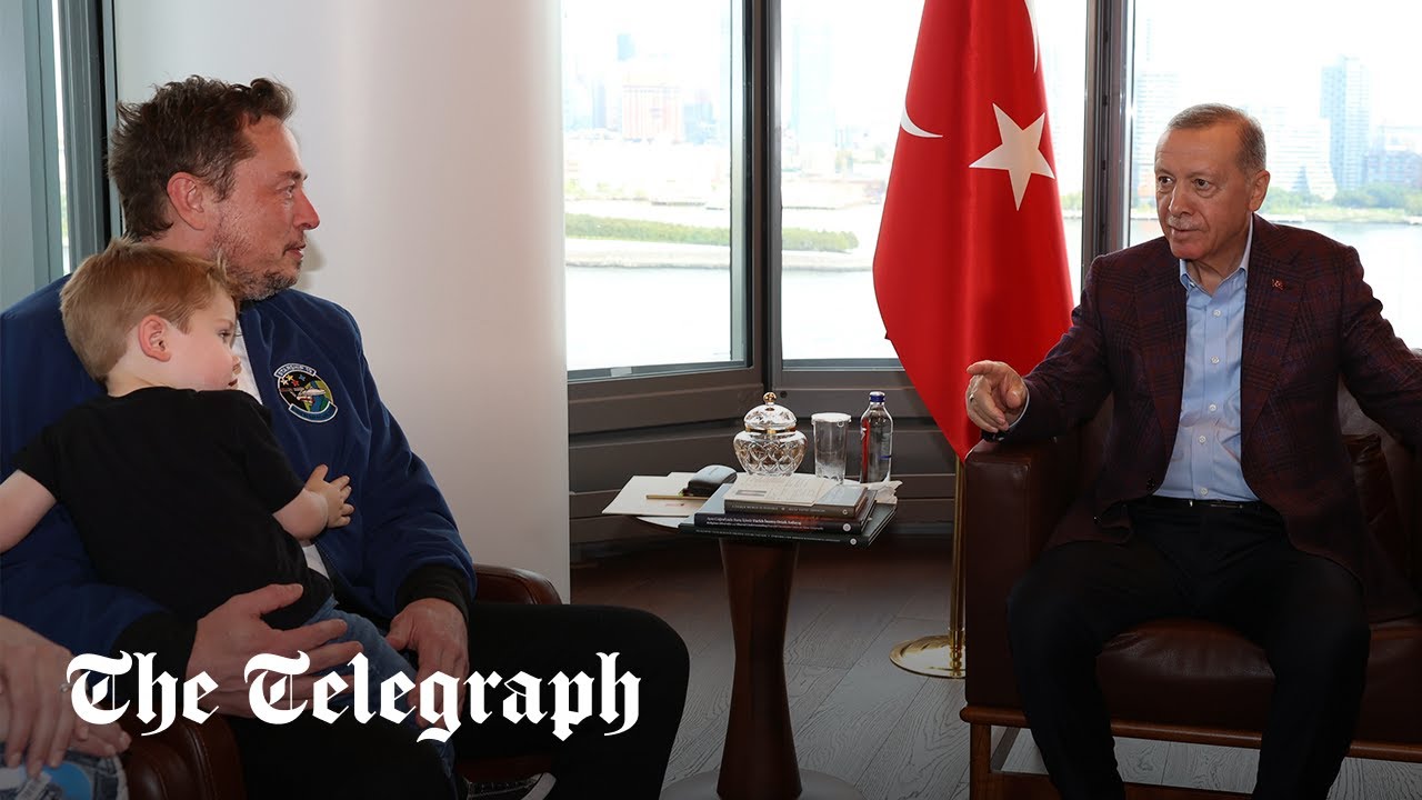 Elon Musk takes son Lil X to meet Tayyip Erdogan - The Global Herald
