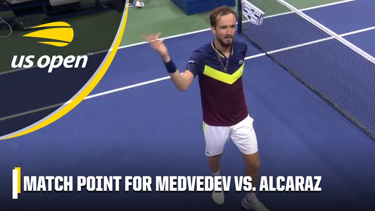 Daniil Medvedev’s match point to beat Carlos Alcaraz and advance to Final | 2023 US Open - The ...