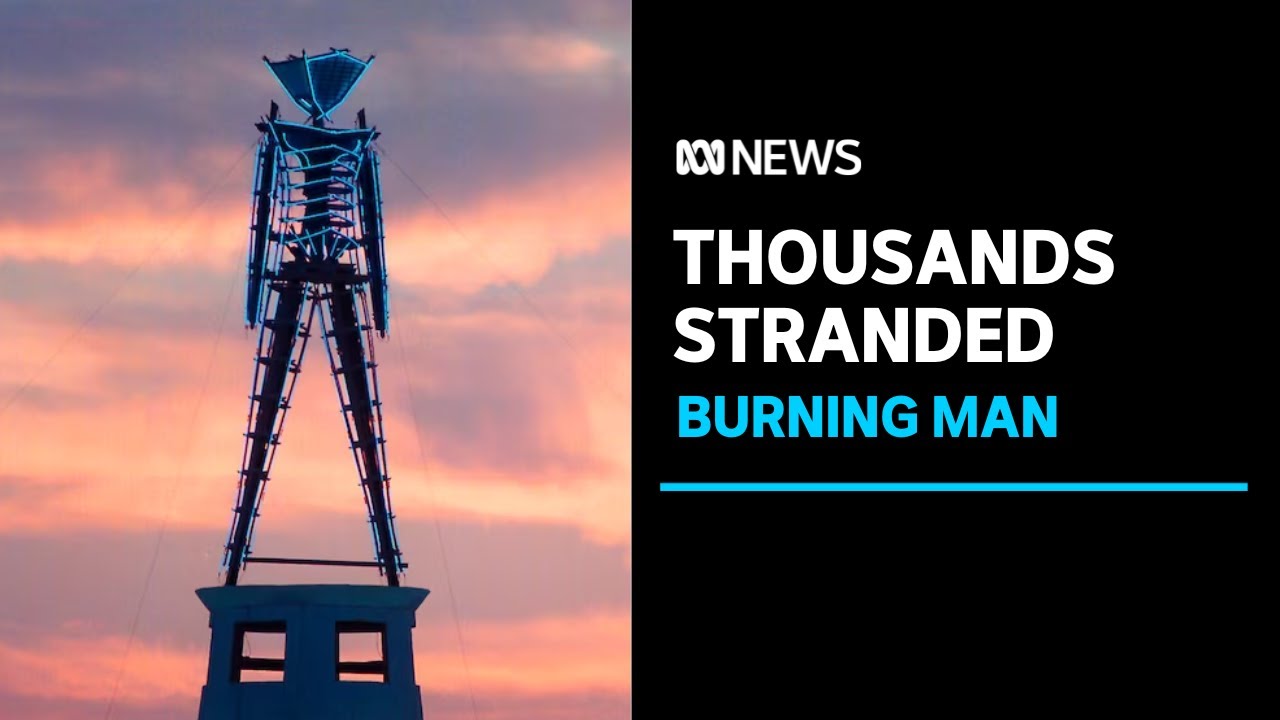 Burning Man festival-goers trapped in Nevada desert as rain floods the ...