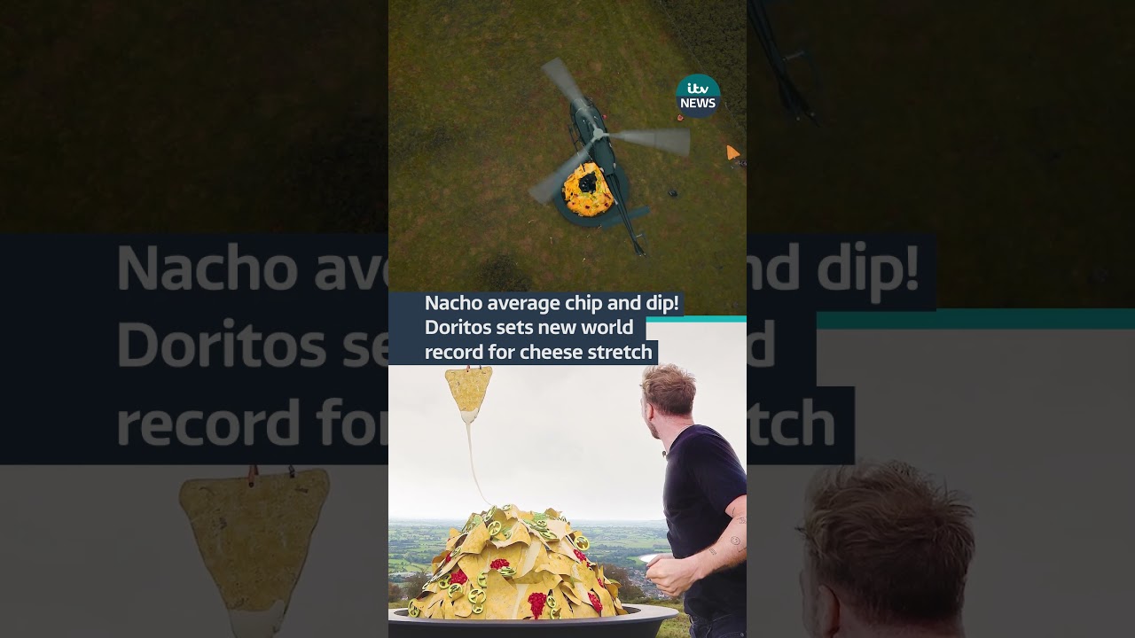 Nacho average chip and dip: Doritos sets new world record for cheese ...