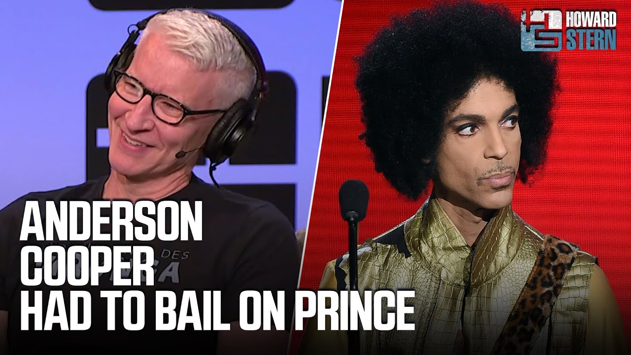 Anderson Cooper Had to Bail on Prince - The Global Herald