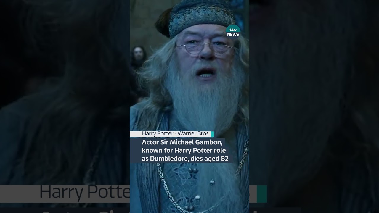 Actor Sir Michael Gambon, known for Harry Potter role as Dumbledore ...